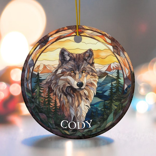 Mosaic Wolf - Etsy