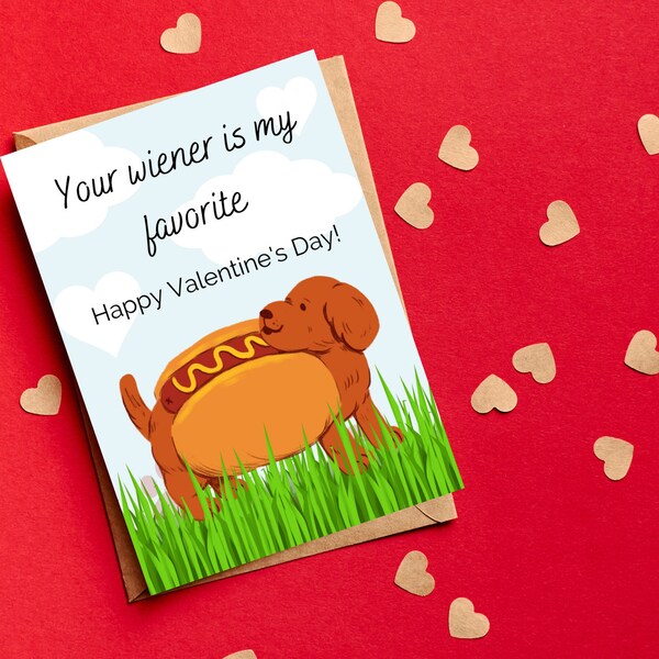 Hot Dog Pun Card - Etsy