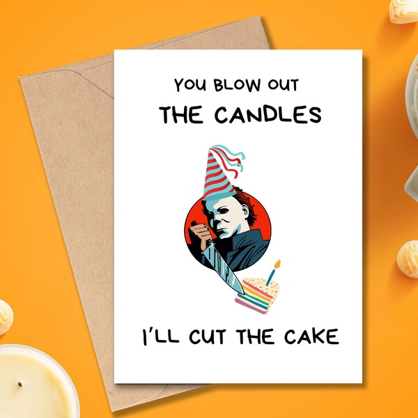 Creepy Birthday Card - Etsy