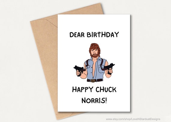 Chuck Norris Happy Birthday Meme