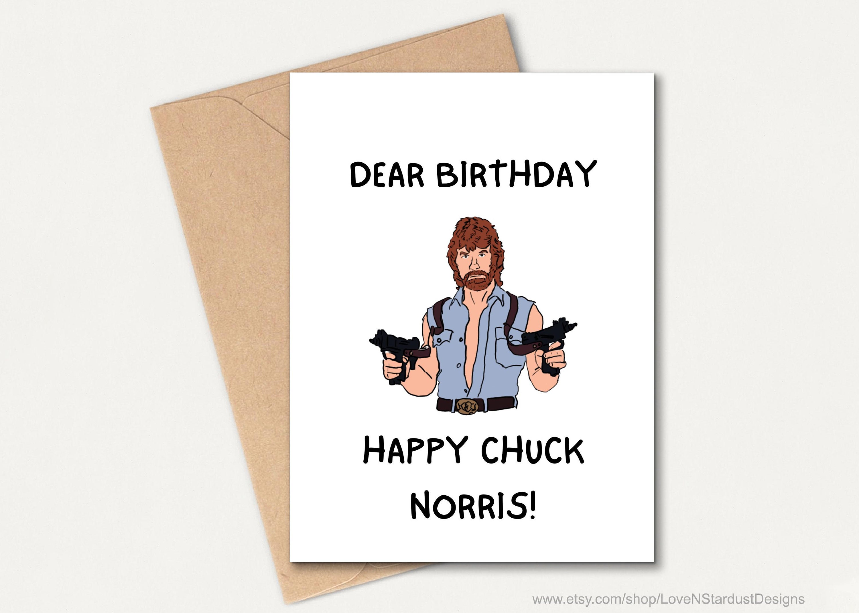 Chuck Norris Happy Birthday