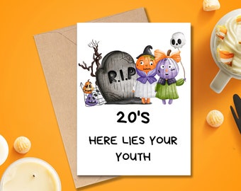 Rip Youth Birthday Card - Etsy