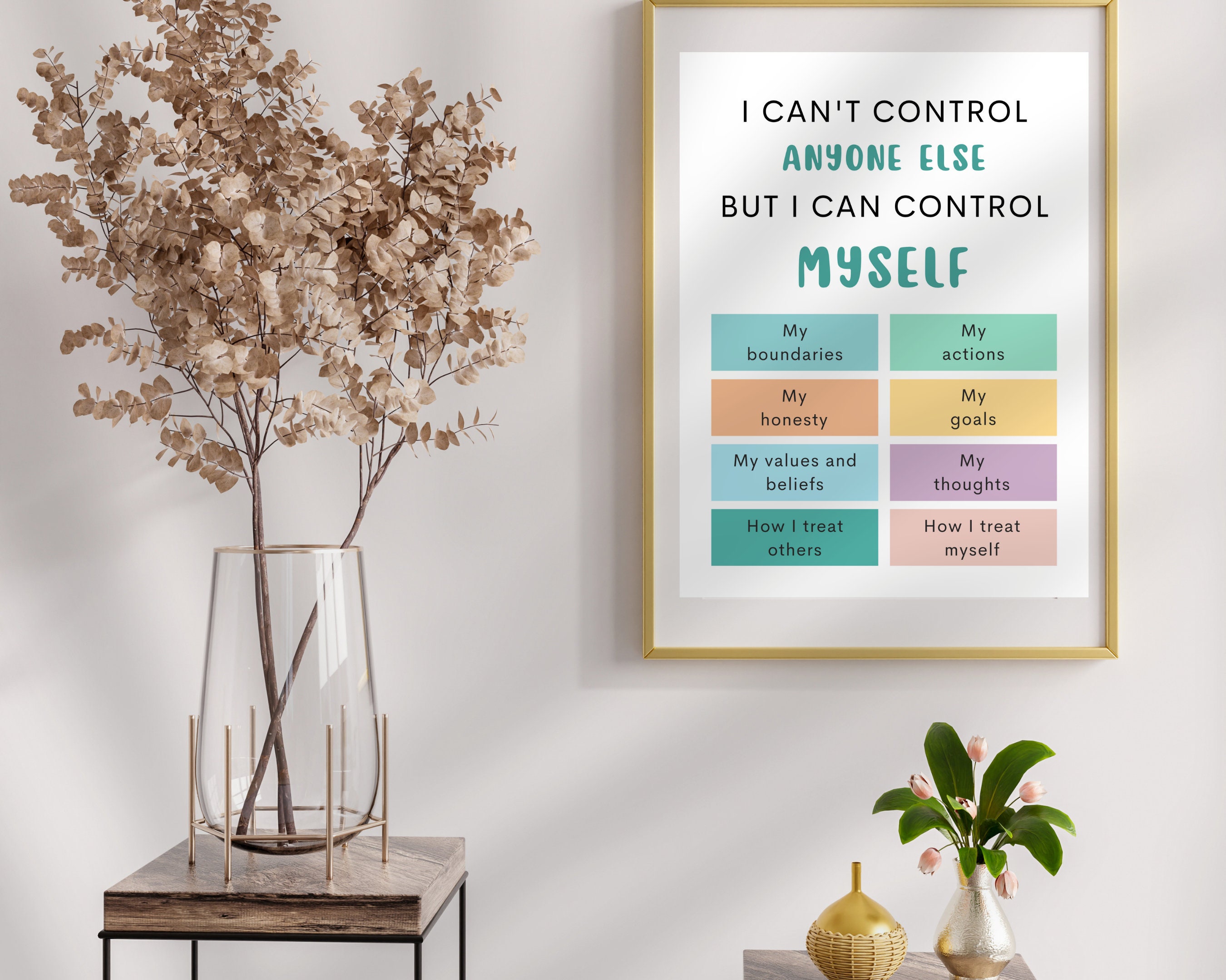 Principles of Intuitive Eating Poster, Body Focus Therapy, Positive ...