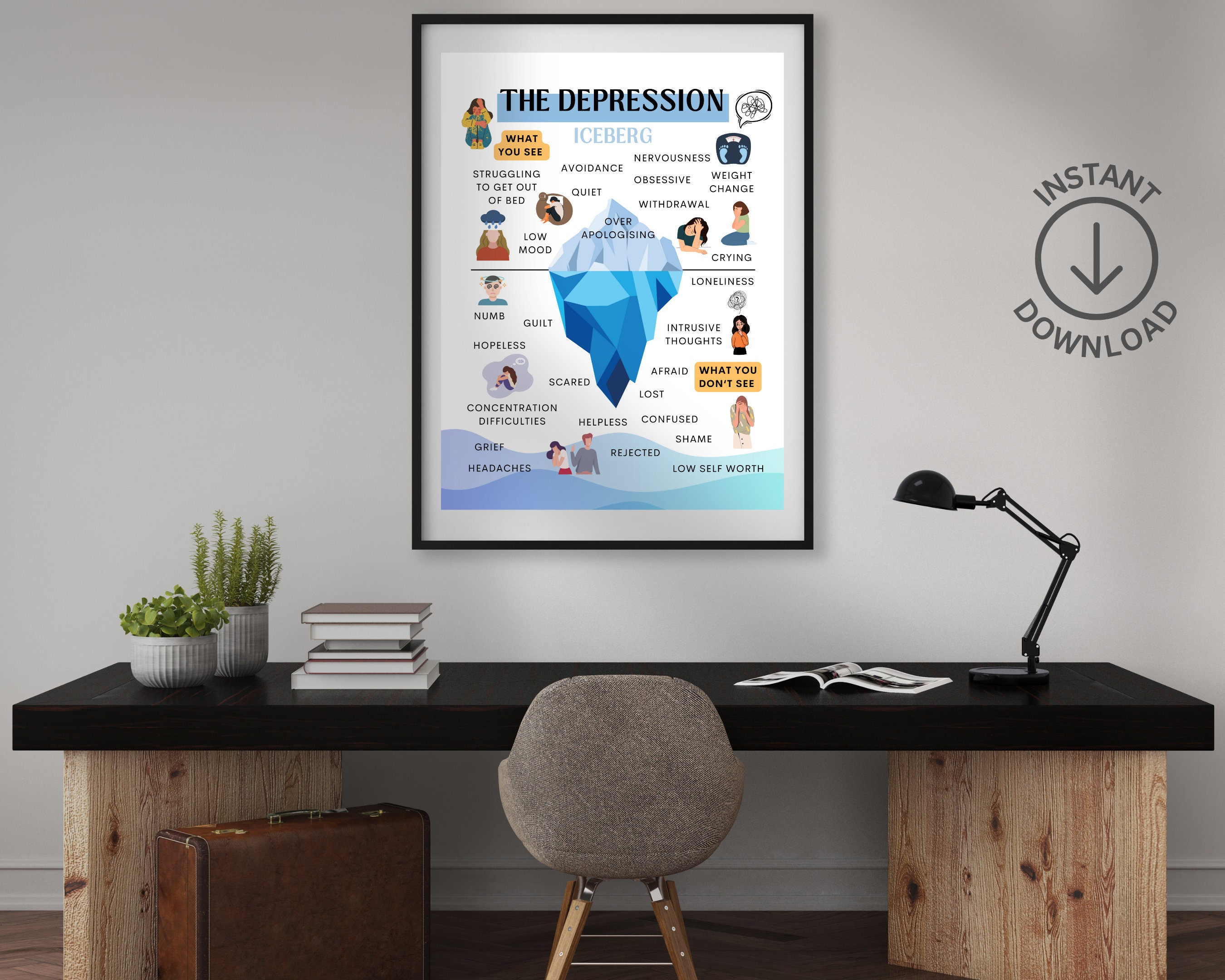 12 Calming Corner Classroom Boho Calm Down Printable, Poster Bundle ...