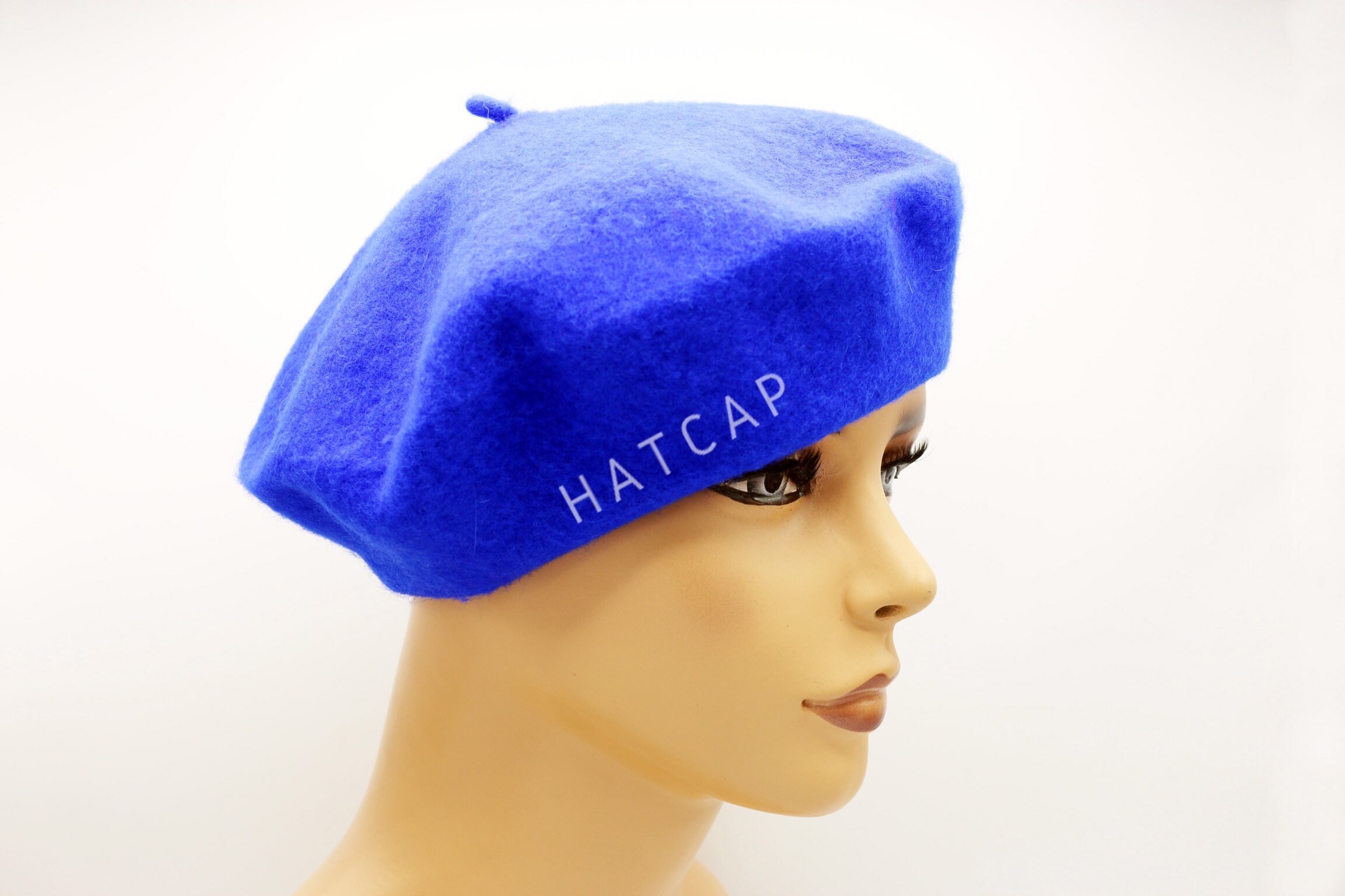 Blue French Beret Painters Hat Women Felt Beret Women | Etsy