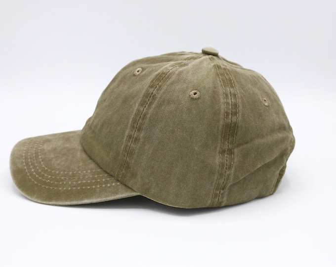 Handmade 6 Panel Hat, Triangle Front Baseball Cap, Waxed Canvas Camp ...
