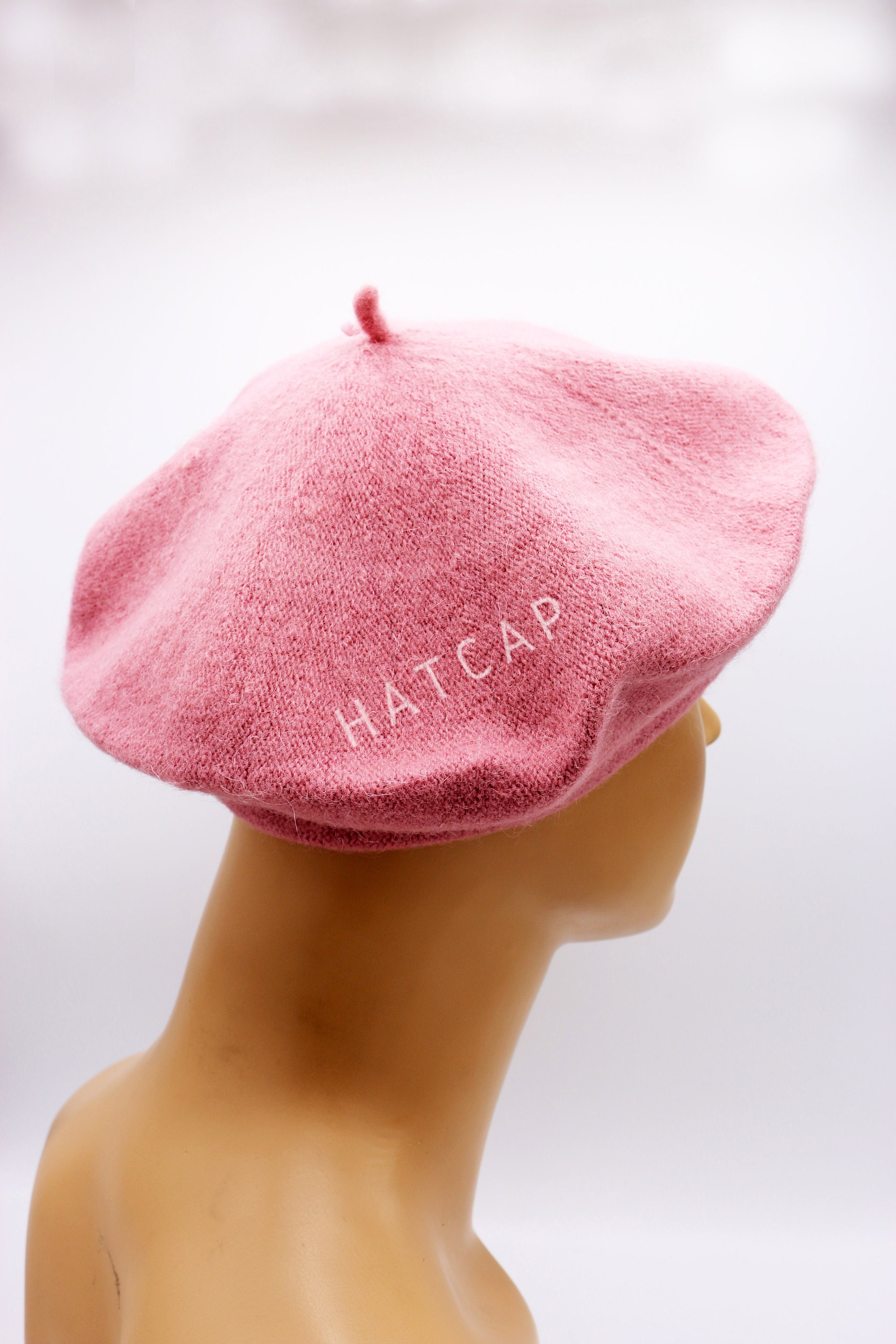 Pink French Beret Painters Hat Women Felt Beret Women - Etsy