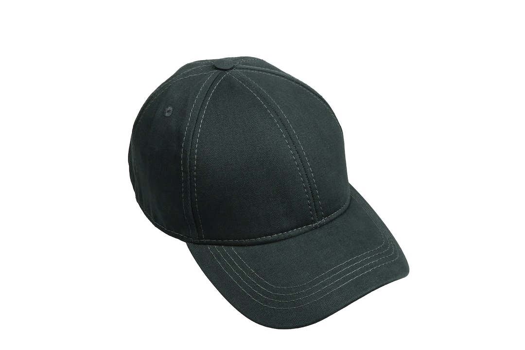 Emerald Green Cotton Fabric Classic Baseball Cap, Hatsquare 6 Panel ...