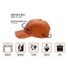 Chocolate Brown Leather Baseball Cap, Hatsquare Leather Baseball Cap ...