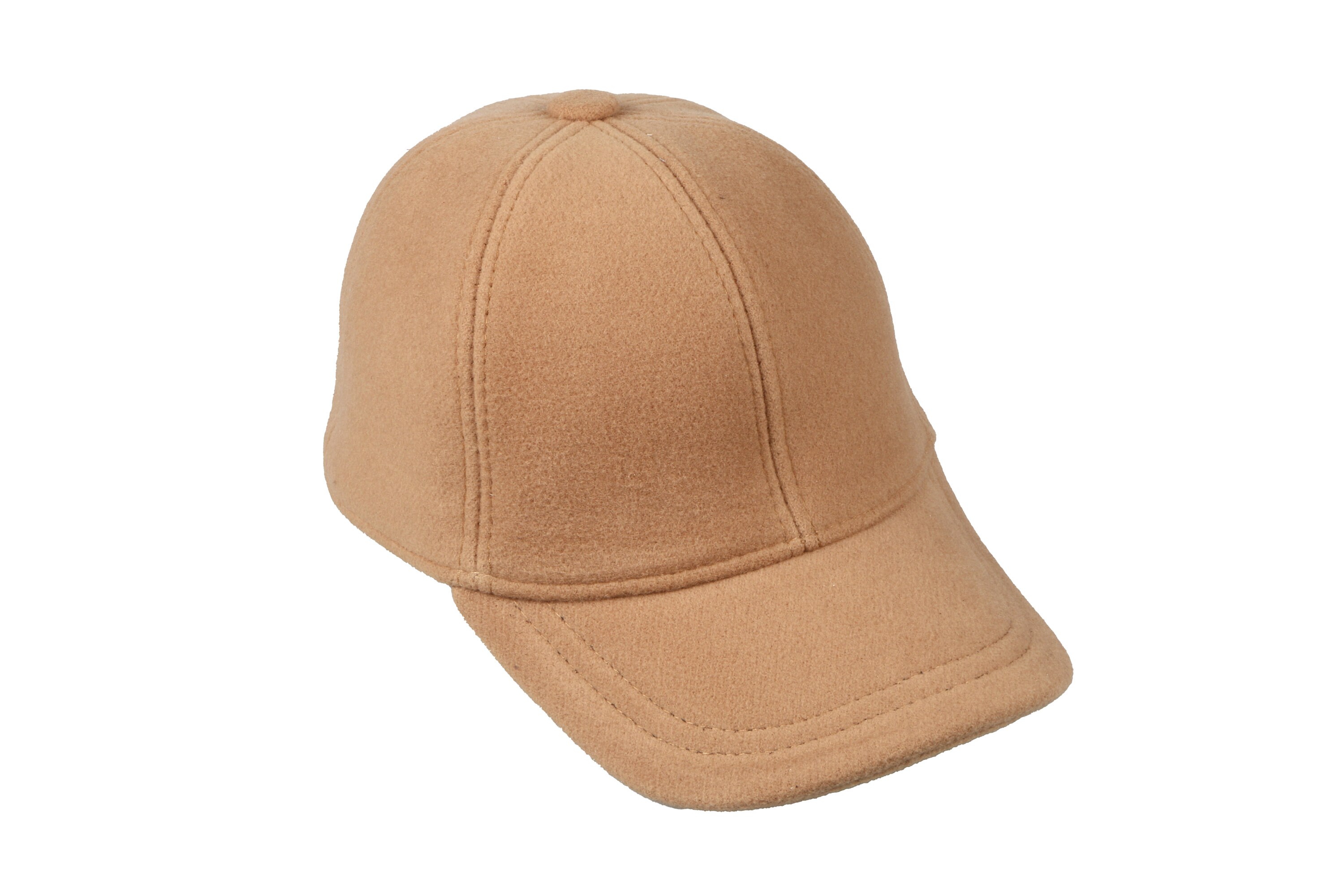 Camel Wool Blend Baseball Hat, Hatsquare Baseball Cap, Winter Hat, Warm ...