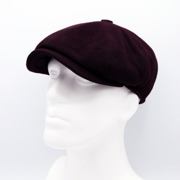 Purple Newsboy Hat - Etsy