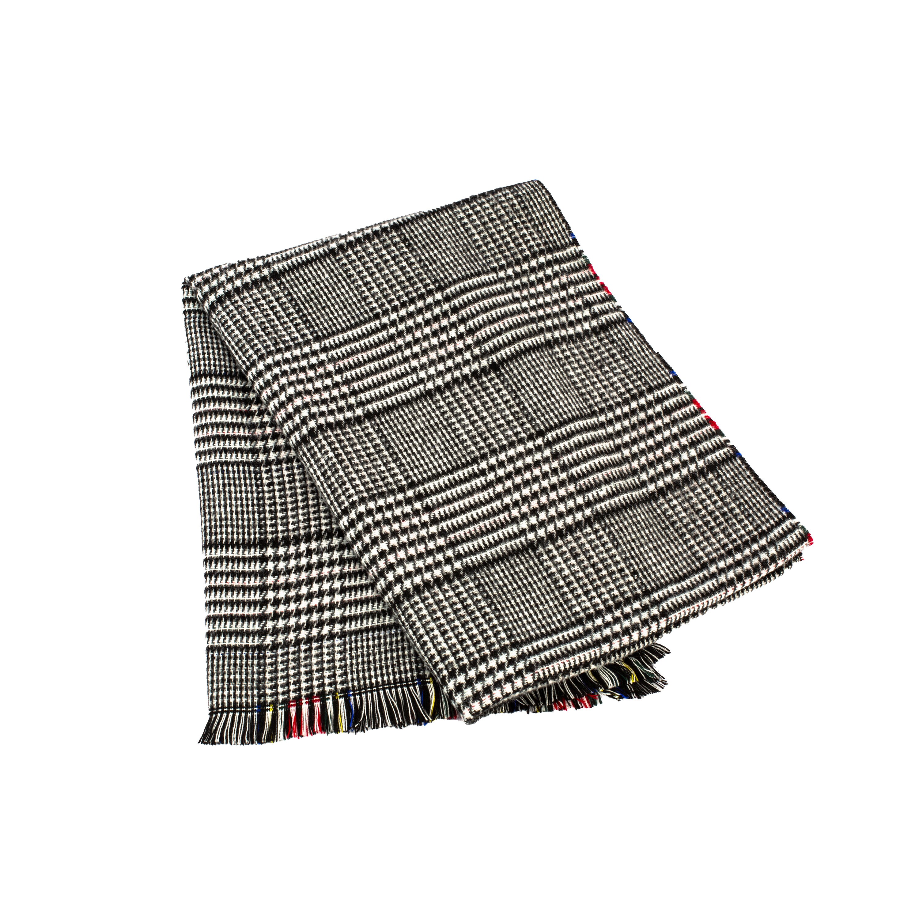 Red Plaid Winter Oversize Women Scarf, Winter Shawl, Women Double Sided ...