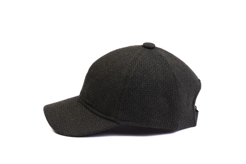 Forest Green Wool Baseball Hat Wool Baseball Cap Winter Hat | Etsy