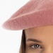 Pink French Beret , Painters Hat, Women Felt Beret, Women Winter Hat ...