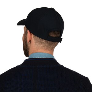 Dark Blue Water Resistant Ultra Light Baseball Hat, Men Baseball Cap ...