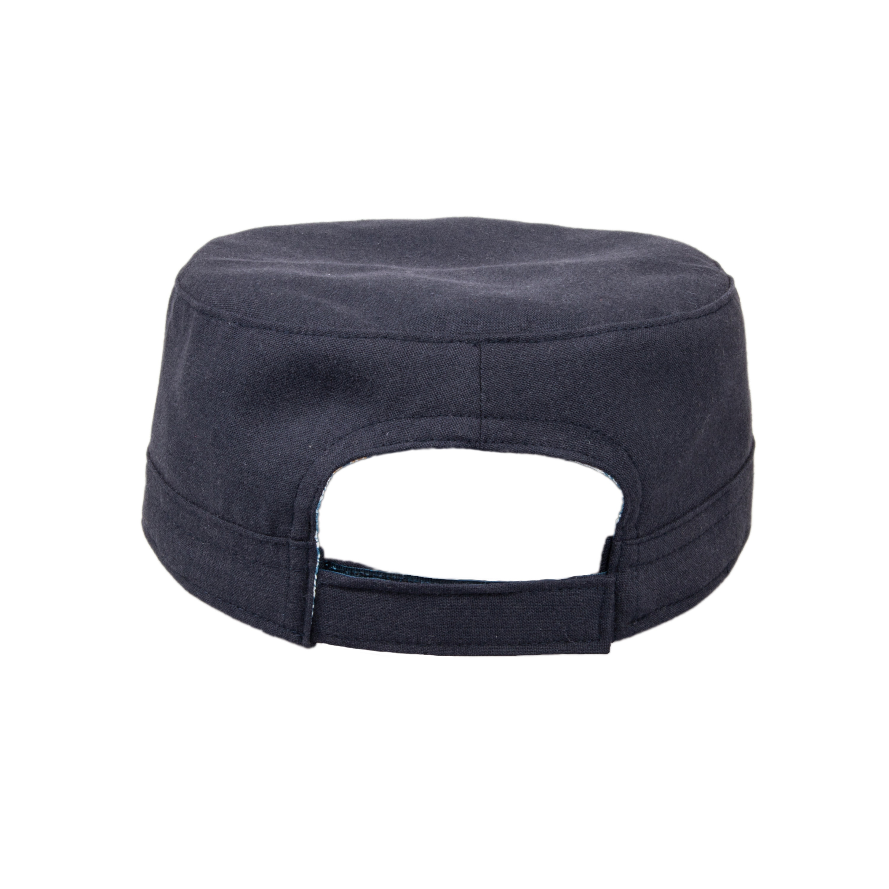 Dark Blue Summer Cotton Military Cap, Light Army Style Hat, Hatsquare ...