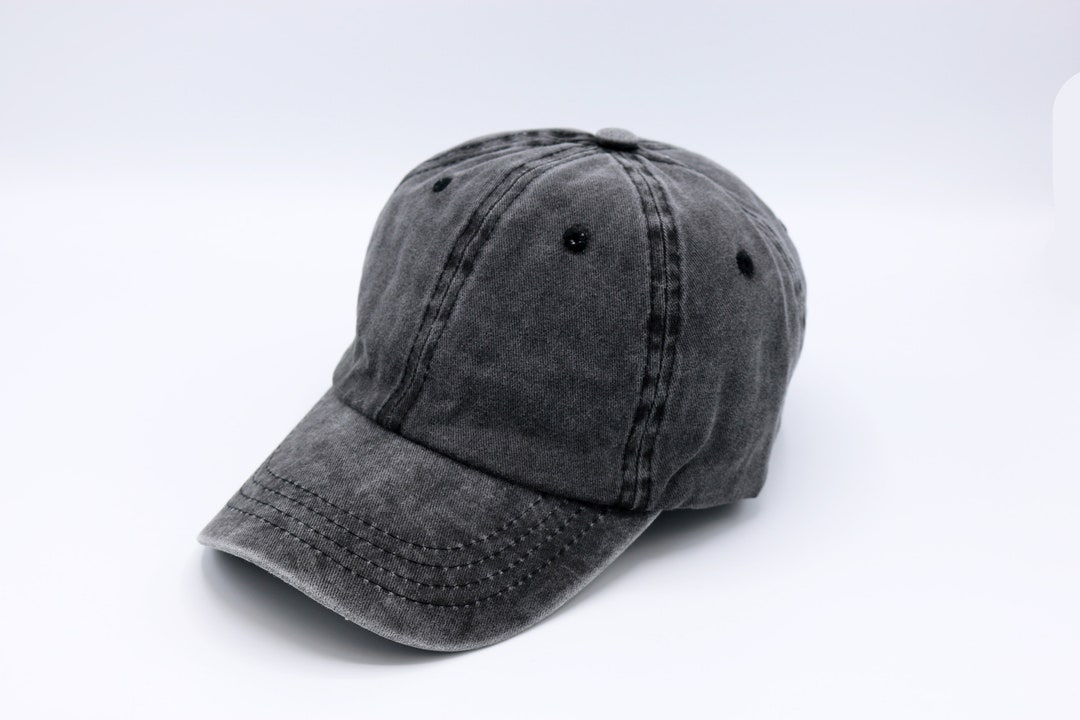 Cotton Pigment Dyed Baseball Cap, Hatsquare Baseball Hat, Men Summer ...