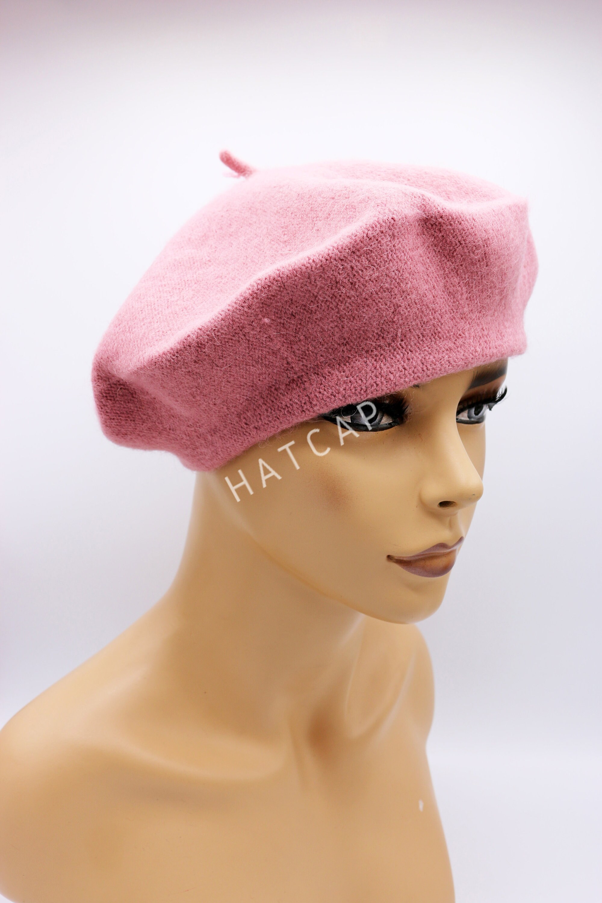 Pink French Beret Painters Hat Women Felt Beret Women - Etsy