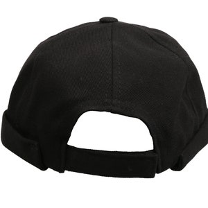 Black Cotton Docker Hat, Summer Man Beanie Cap, Hatsquare Sailor ...