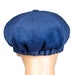 Blue Wool Women Newsboy Cap Women 8 Panels Cap Peaky - Etsy