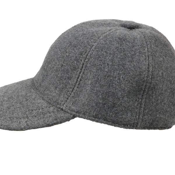 Gray Wool Hat - Etsy