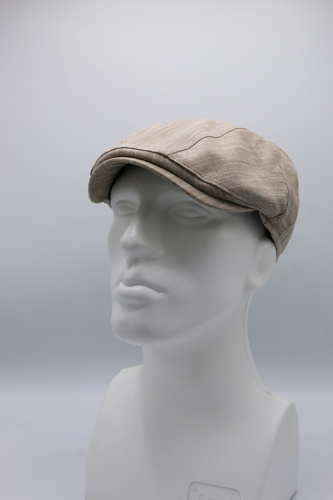 Camel Cotton Summer Flat Cap, Peaky Blinders Hat, Baker Boy Hat, Irish ...