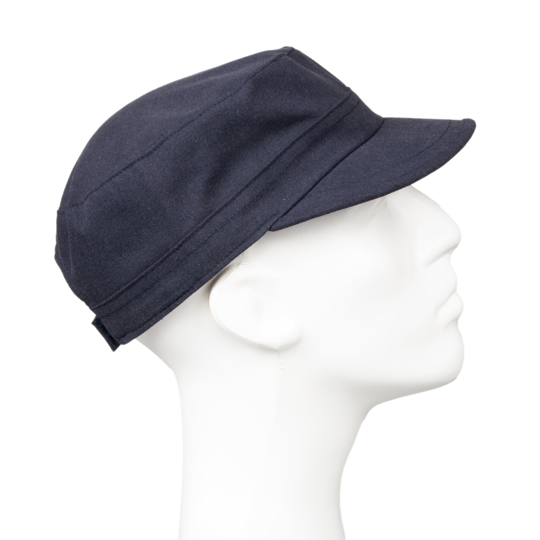 Dark Blue Summer Cotton Military Cap, Light Army Style Hat, Hatsquare ...
