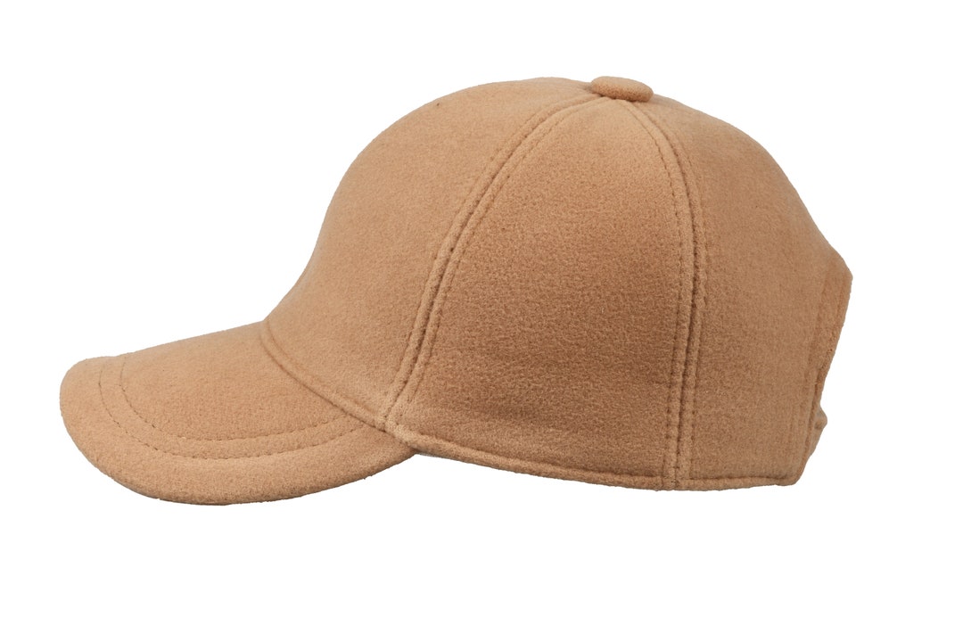 Camel Wool Blend Baseball Hat, Hatsquare Baseball Cap, Winter Hat, Warm ...