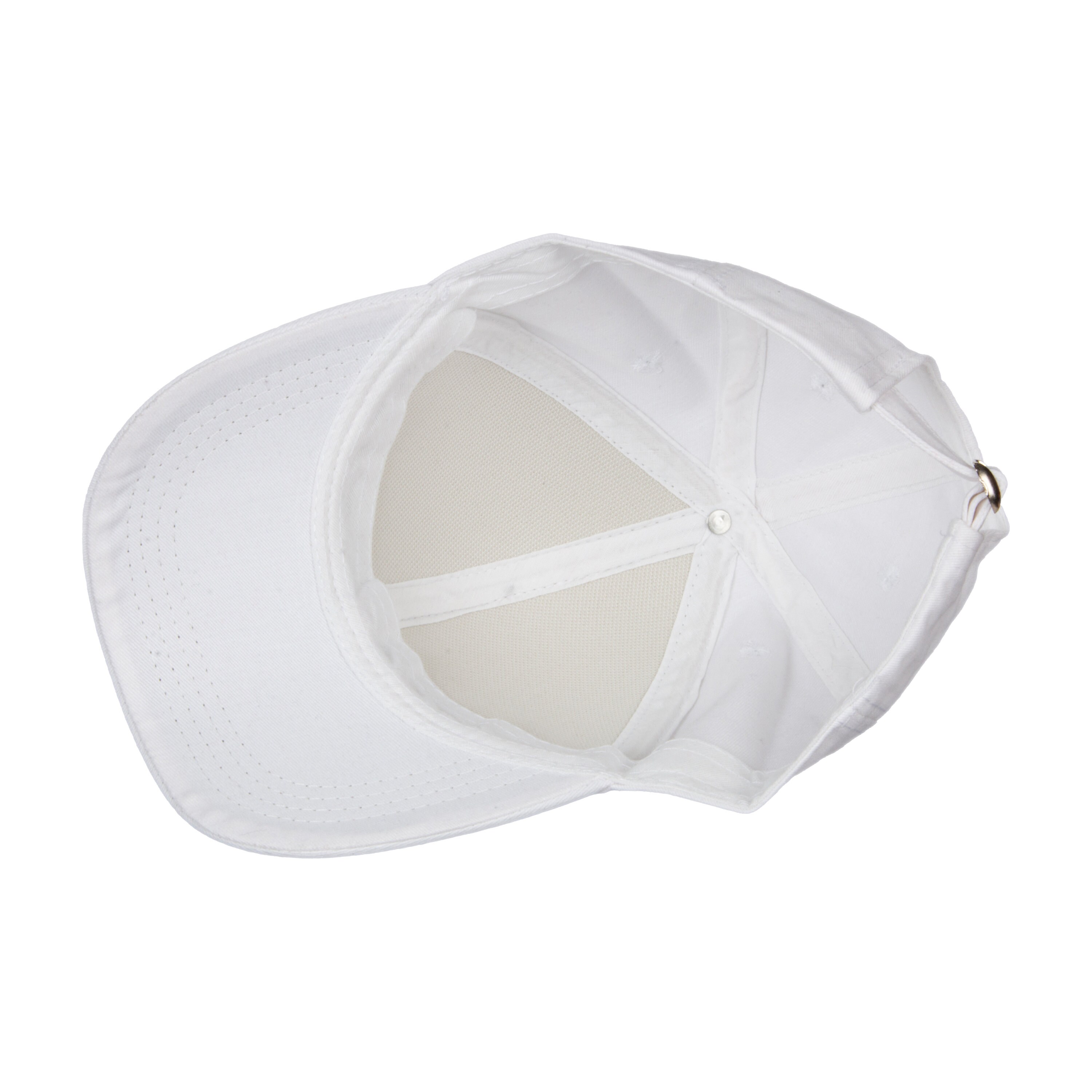 White Cotton Fabric Baseball Cap, Hatsquare Baseball Hat, Men Summer ...