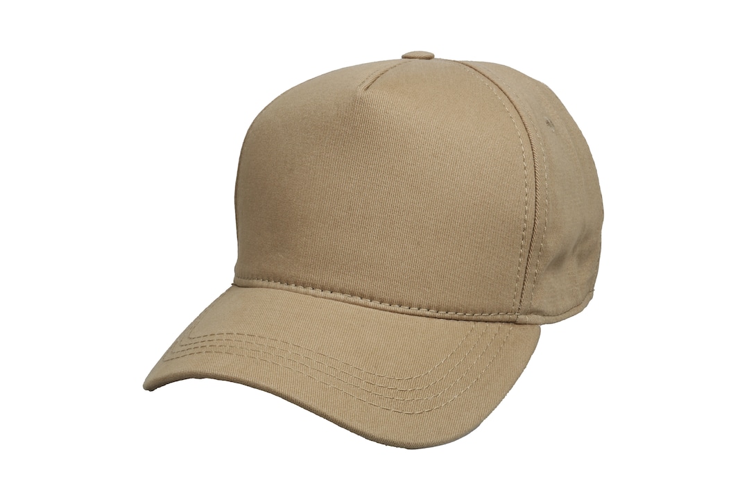 Camel Cotton Fabric Baseball Cap, 5 Panel Baseball Hat, Hatsquare Men ...