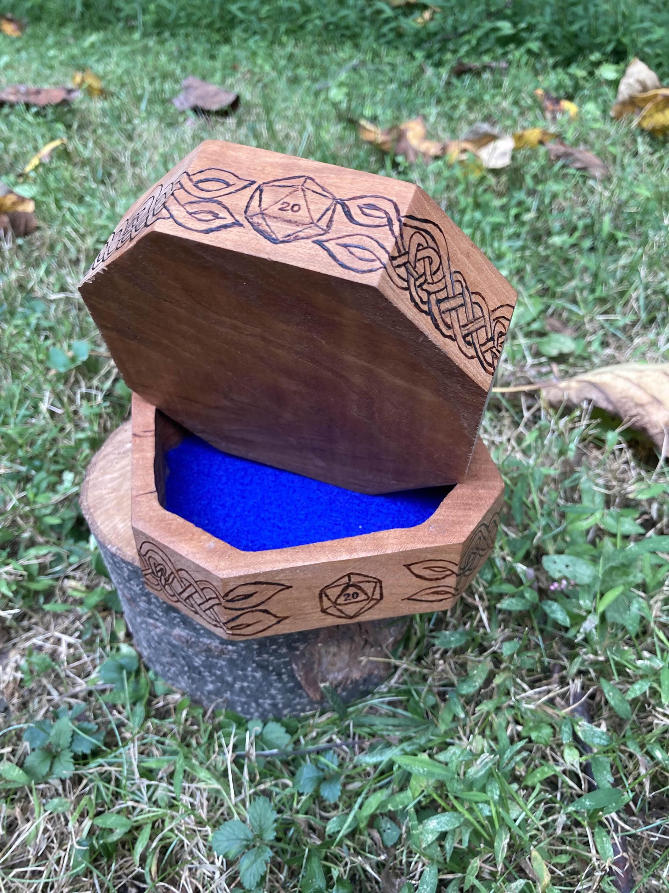 Celtic Knot Mini Dice Rolling Tray for D&D, Board Games, MTG and Ttrpgs ...