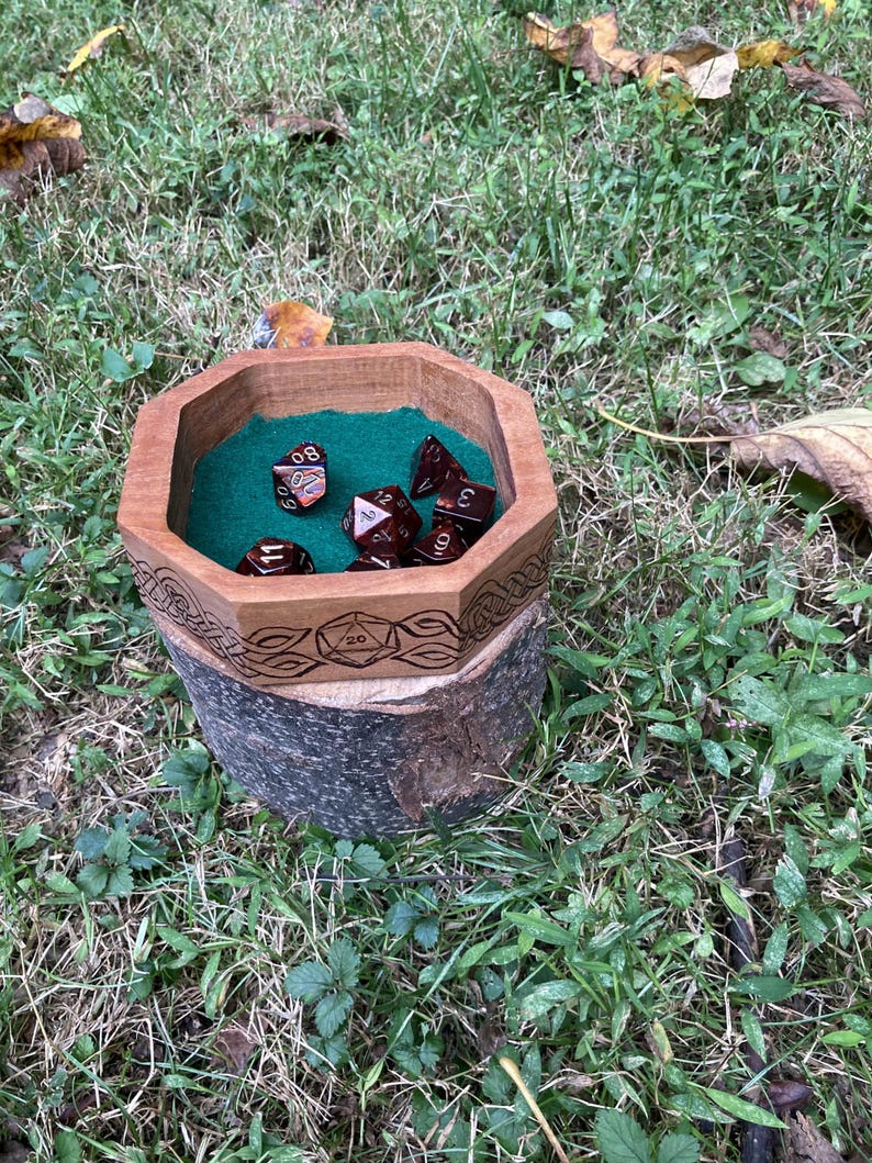 Celtic Knot Mini Dice Rolling Tray for D&D, Board Games, MTG and Ttrpgs ...