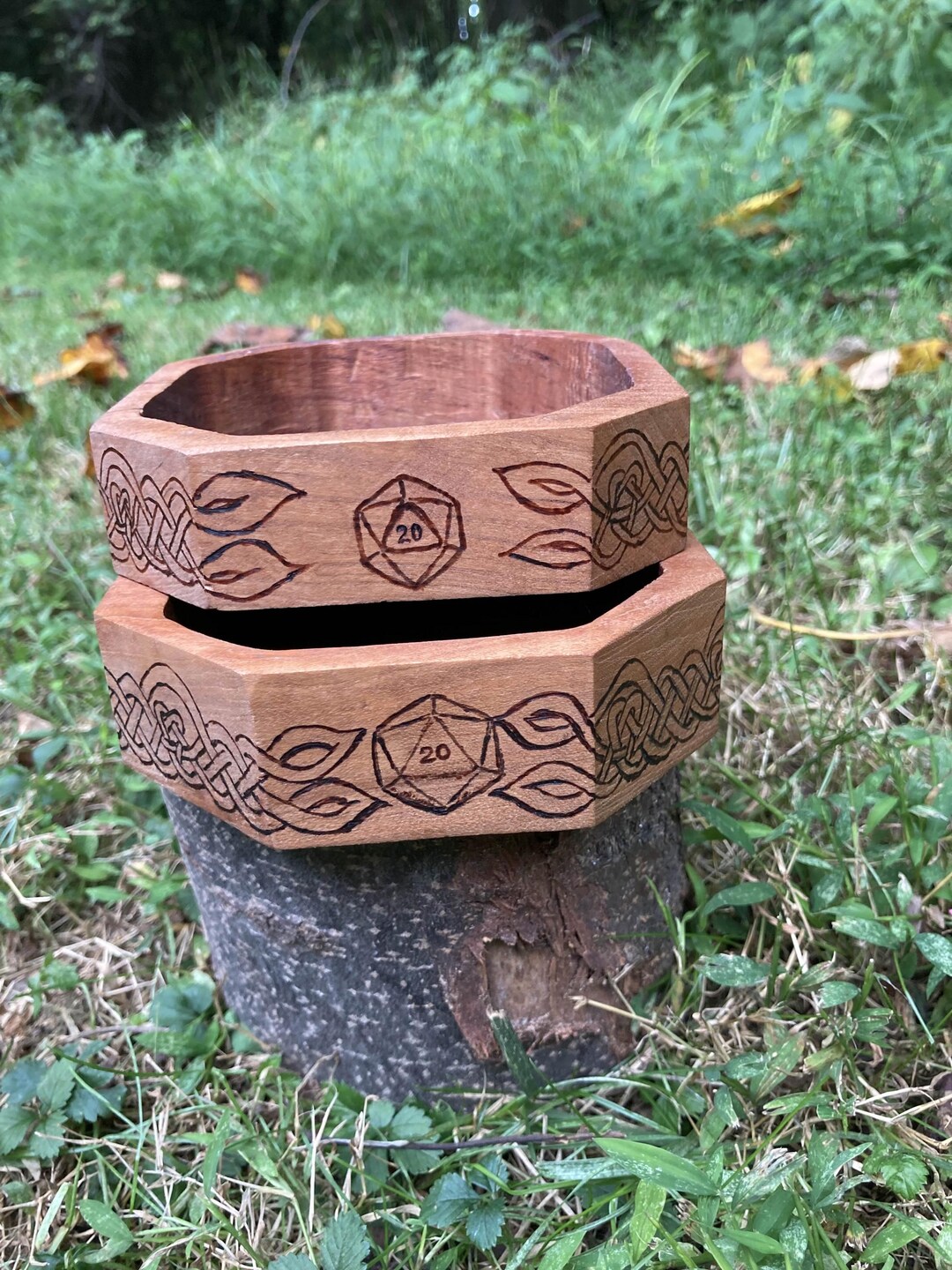 Celtic Knot Mini Dice Rolling Tray for D&D, Board Games, MTG and Ttrpgs ...