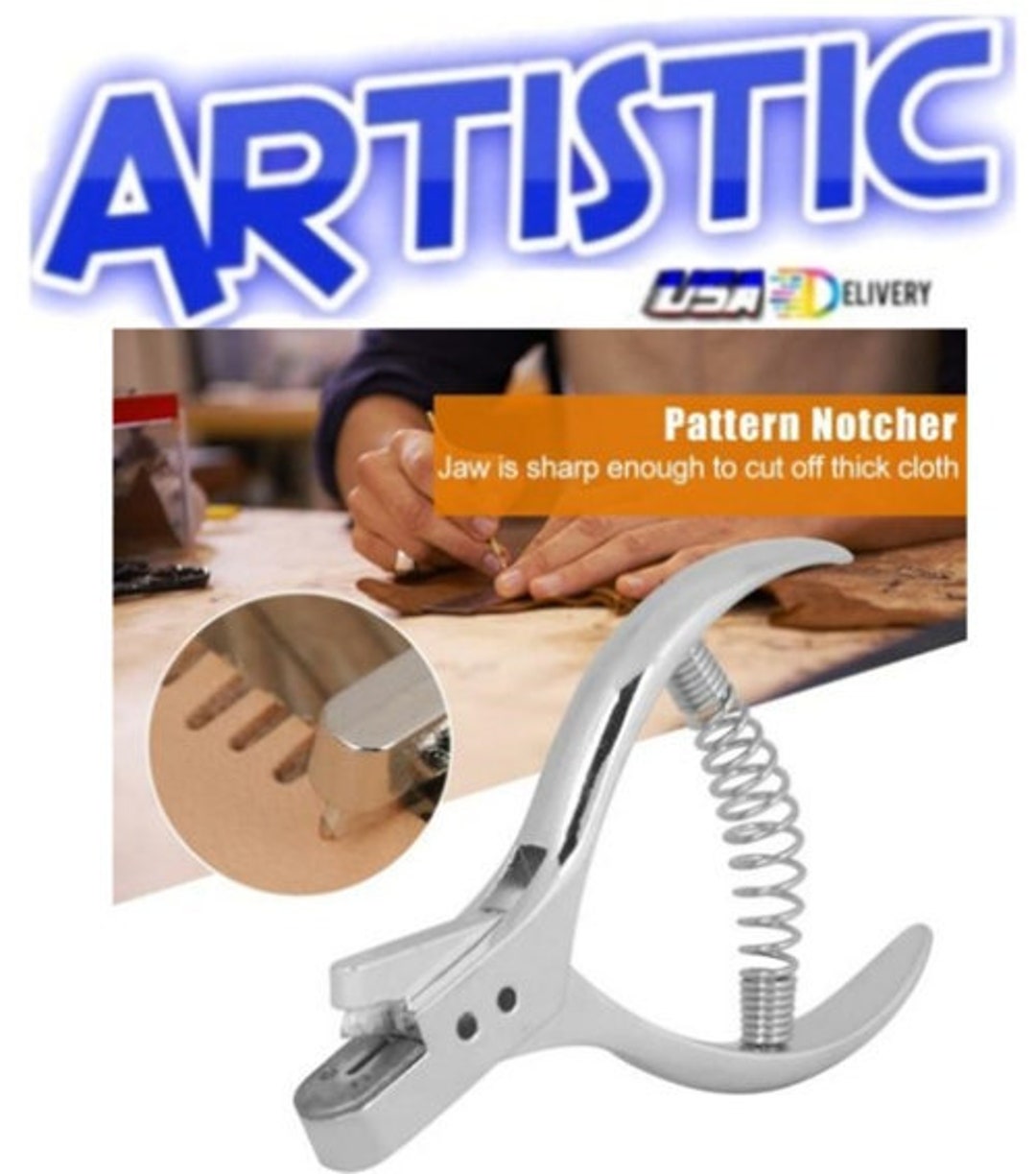 Hand Pattern Notcher 45N PROFESSIONAL DESIGNER'S PUNCH 1/8" (w) X 1/4 ...