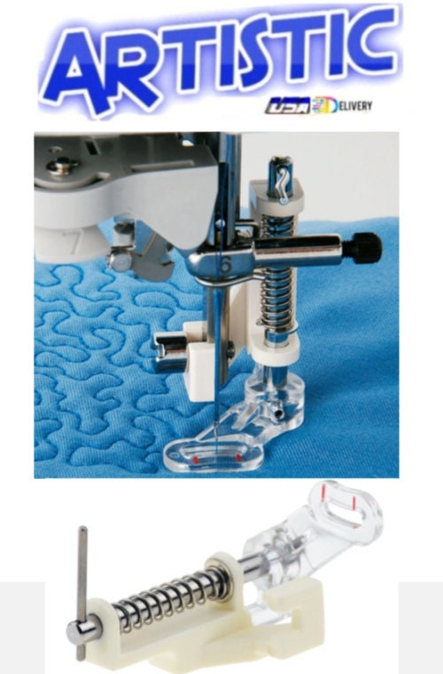 4021P LOW SHANK FOOT Free Motion Quilting Darning Embroidery Foot - Etsy