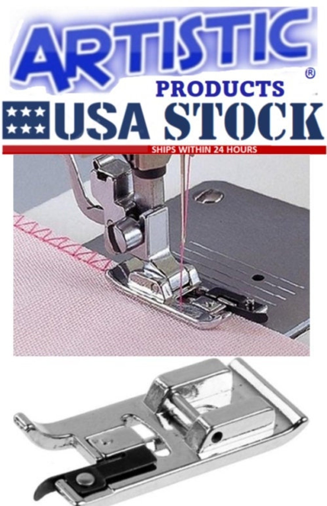 Overcast ,overlock Vertical Foot for Brother,babylock,singer,kenmore ...