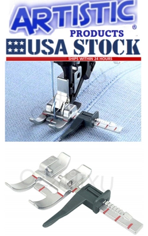 Adjustable Guide Ruler Foot for Pfaff Sewing Machine With IDT System ...