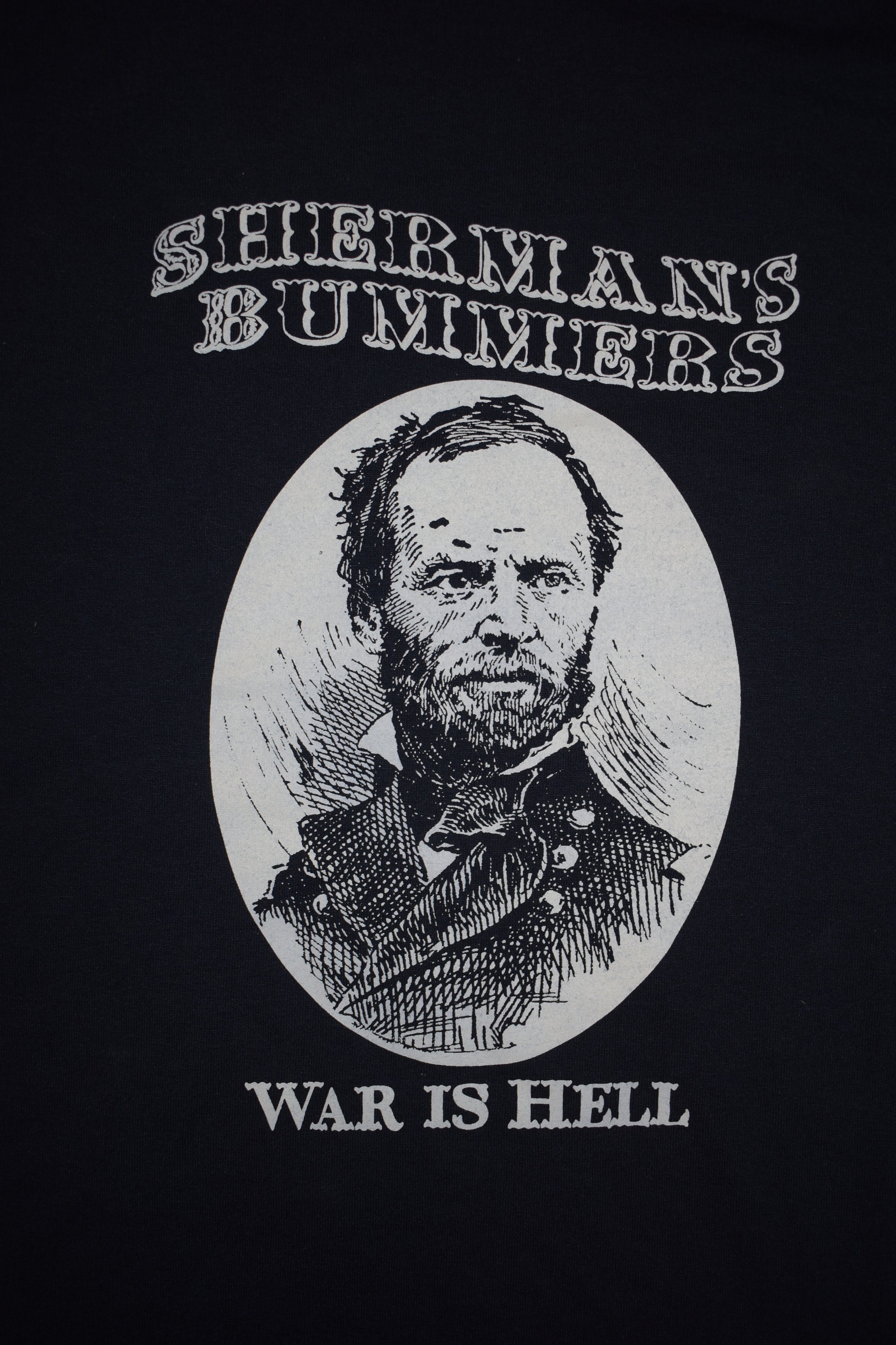 Shermans Bummers War is Hell ACW Union Yankee Civil War Tour Shirt Mens ...