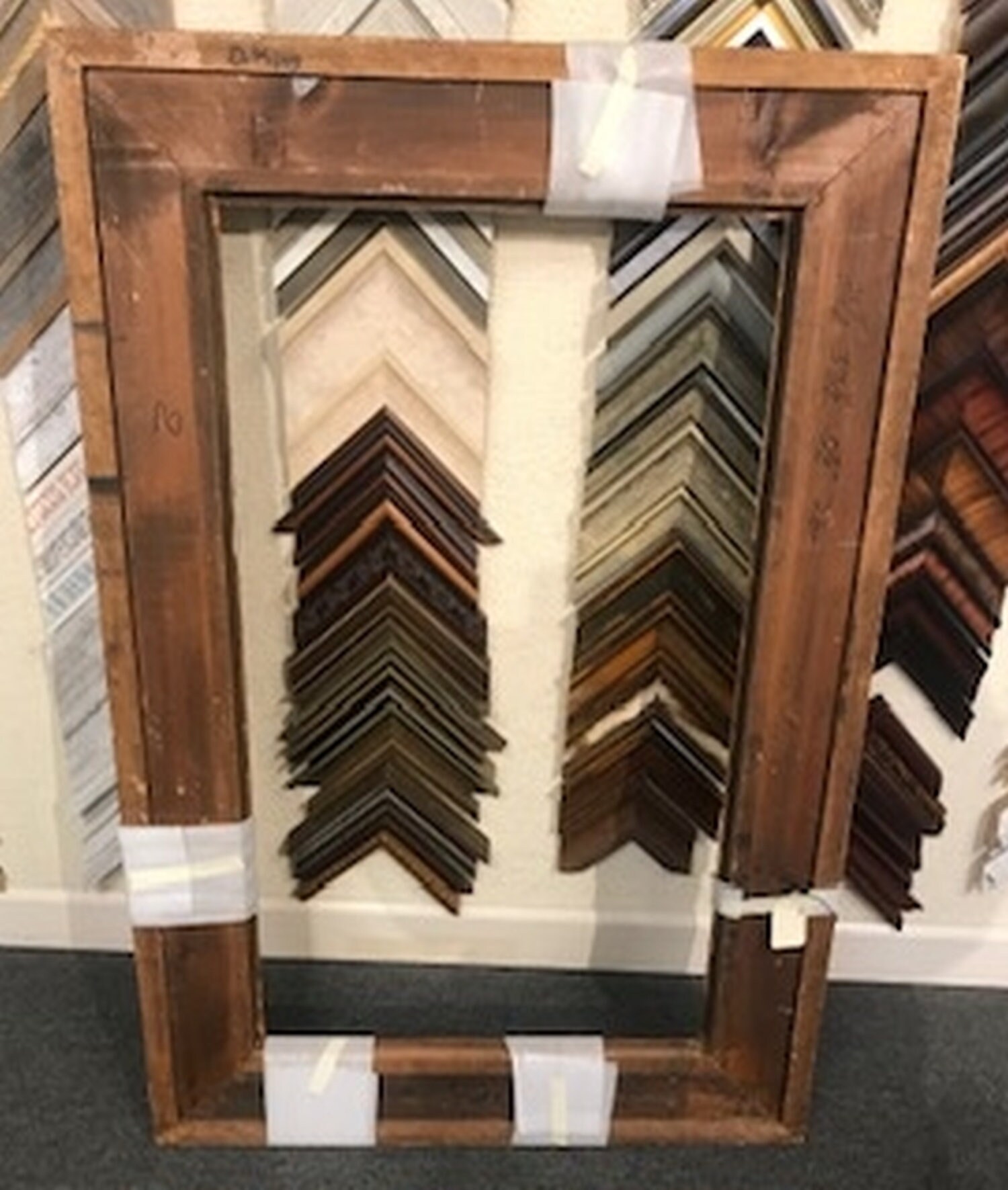 Handmade Italian Sgraffito Picture Frame - Etsy