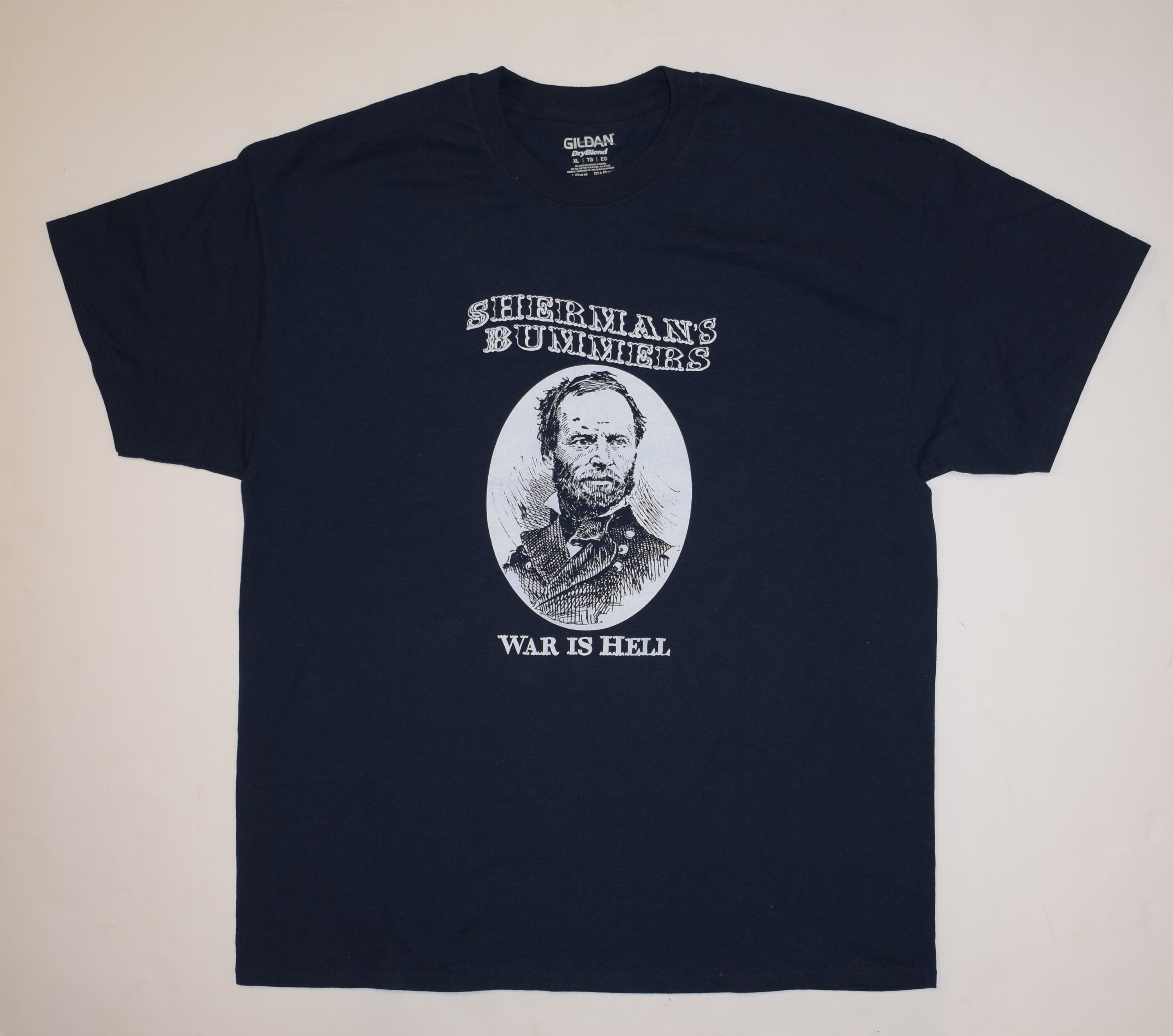 Shermans Bummers War is Hell ACW Union Yankee Civil War Tour Shirt Mens ...