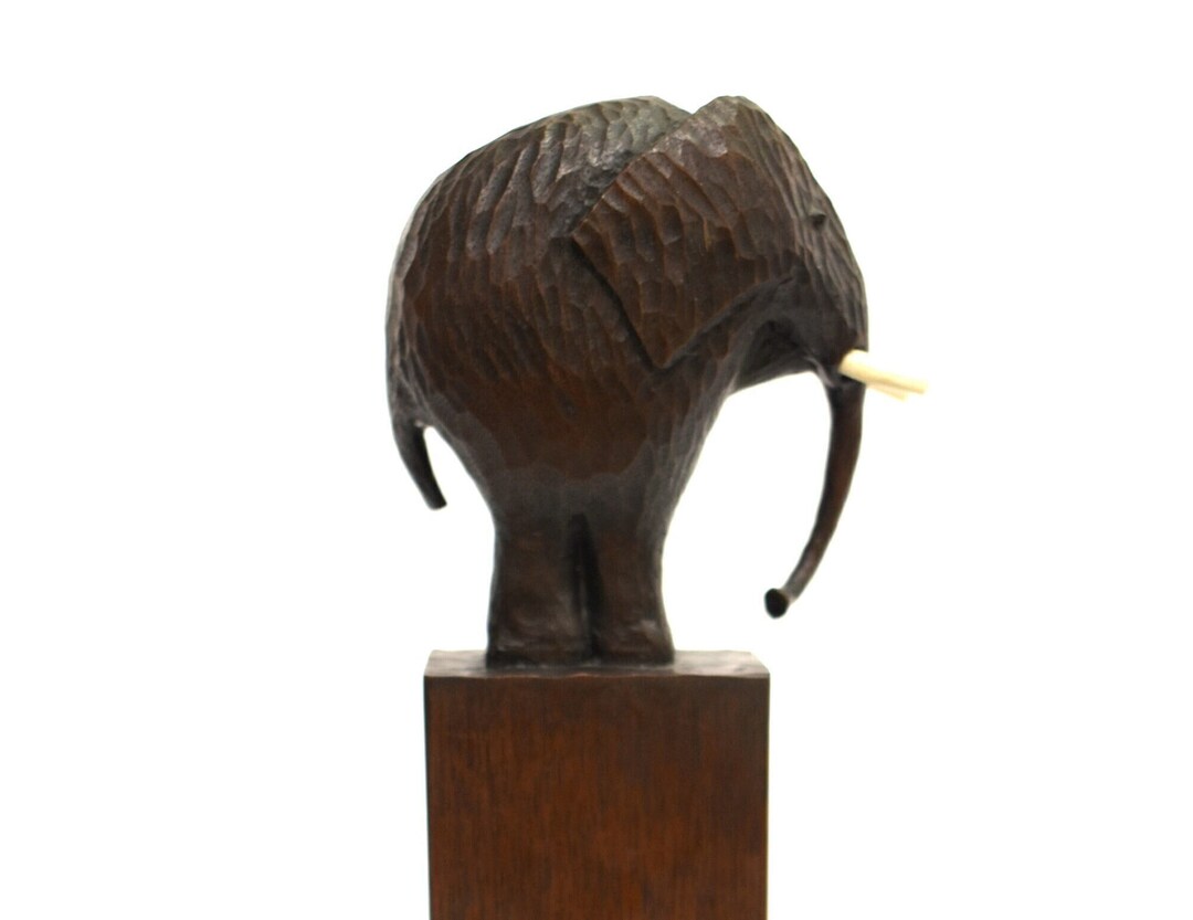 Rosie (A Post Pachyderm) Elephant Sculpture by Don Dougan - Etsy