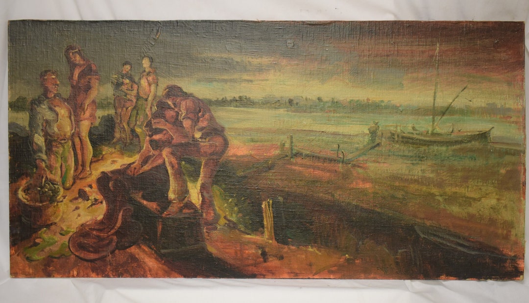 Untitled Oil Painting by Forrest Jacobs - Etsy