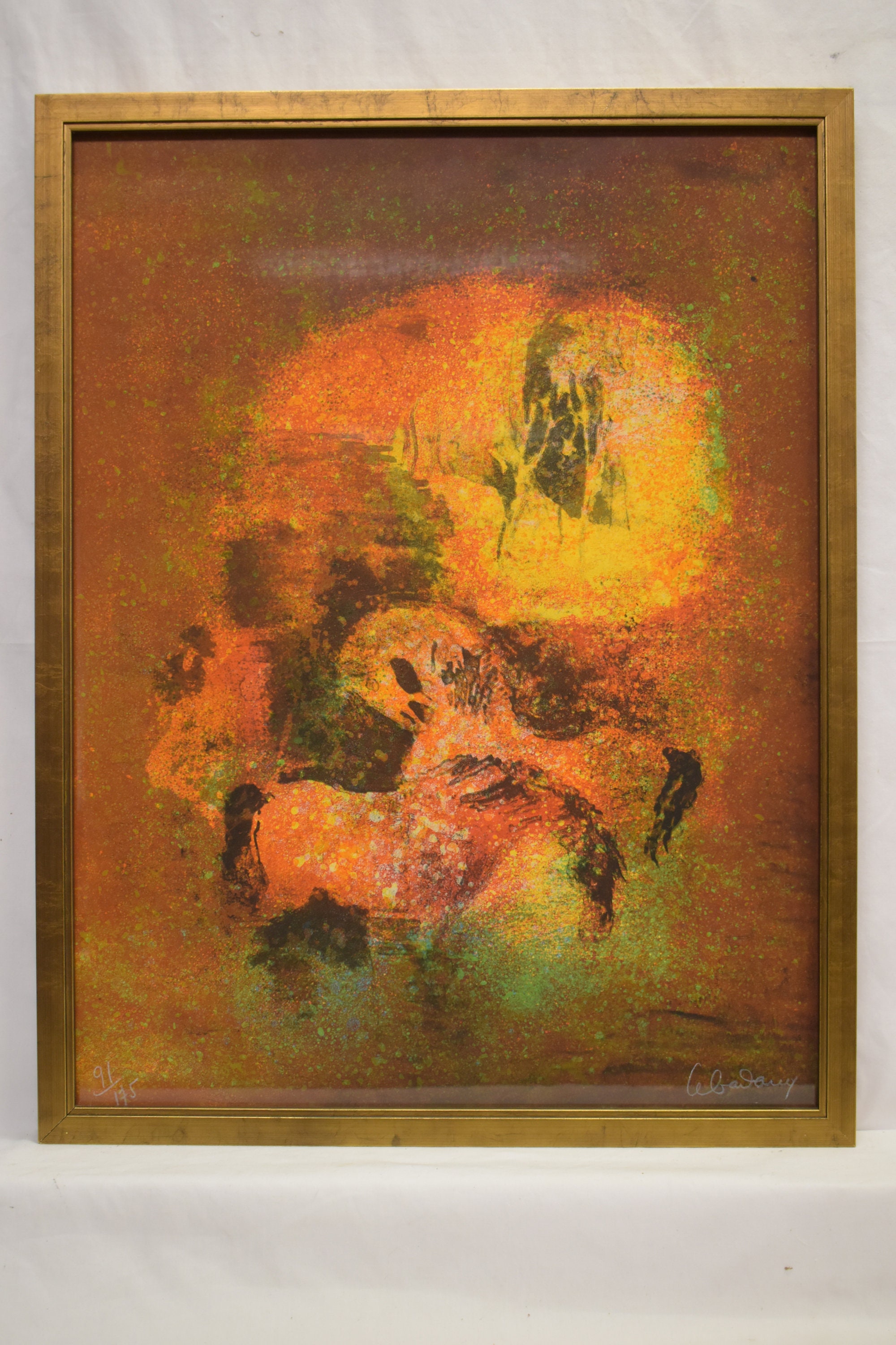 Chevaux Au Crepuscule II Limited Edition Lithograph by Hoi Lebadang - Etsy