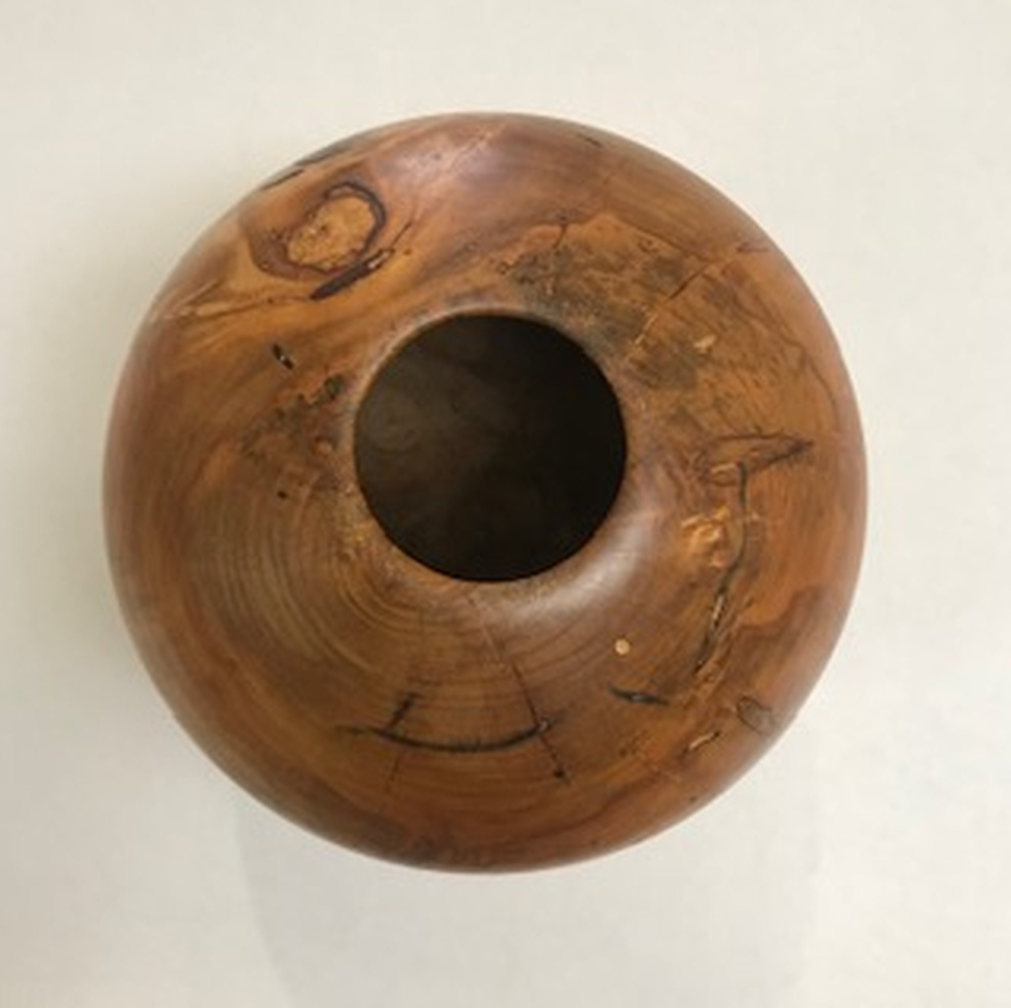 Unique Hand Turned Maple Wood Vase by Local Artisan - Etsy