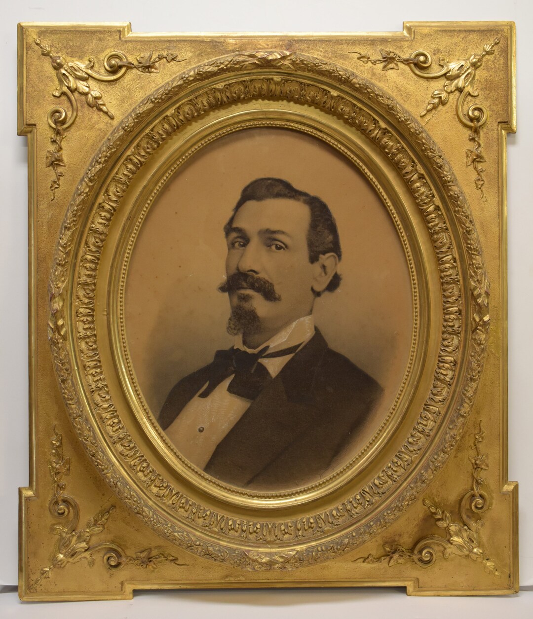 Framed Portrait of Juan Pablo Rojas Paul, Venezuelan President 1826 ...