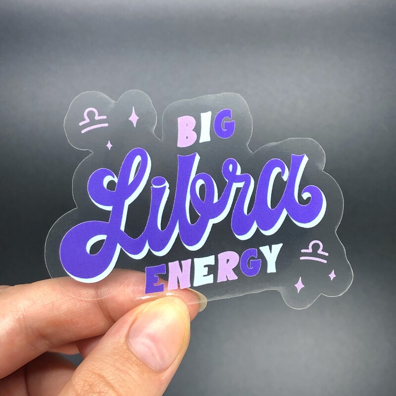 Libra Sticker - Etsy