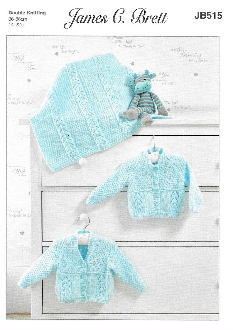 James C Brett Knitting Pattern JB515 - Etsy UK