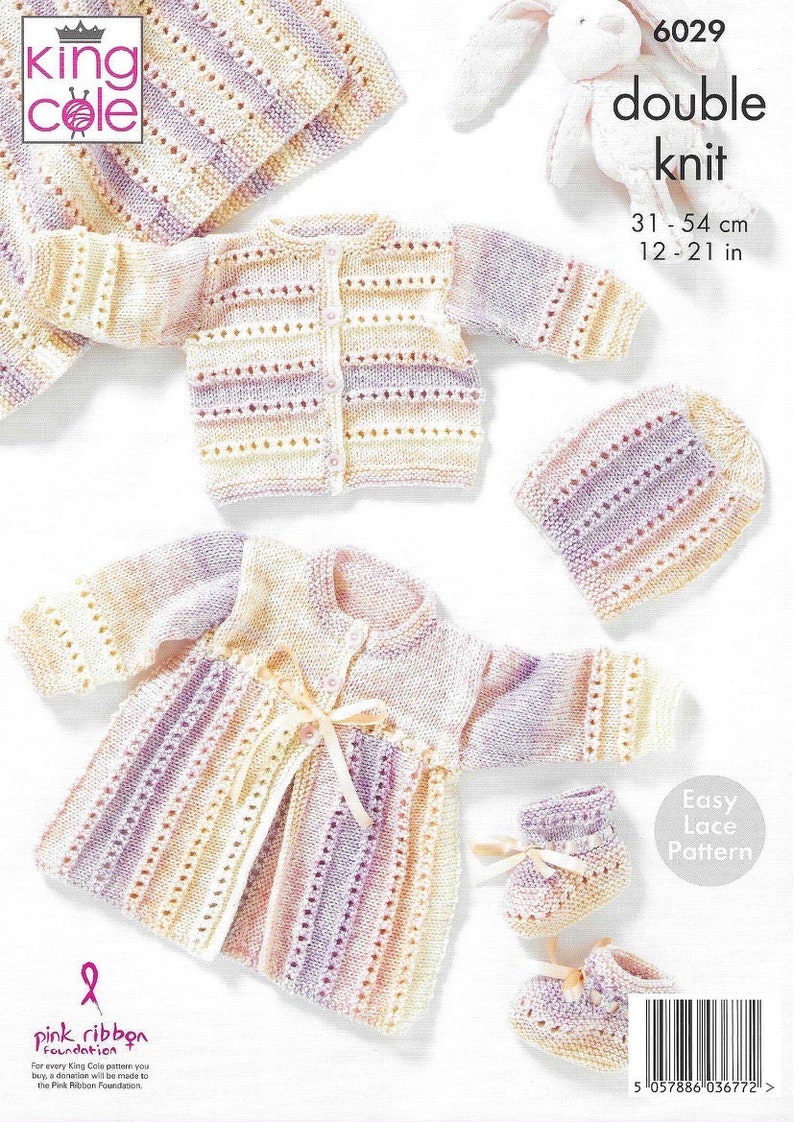 King Cole Knitting Pattern 6029 - Etsy