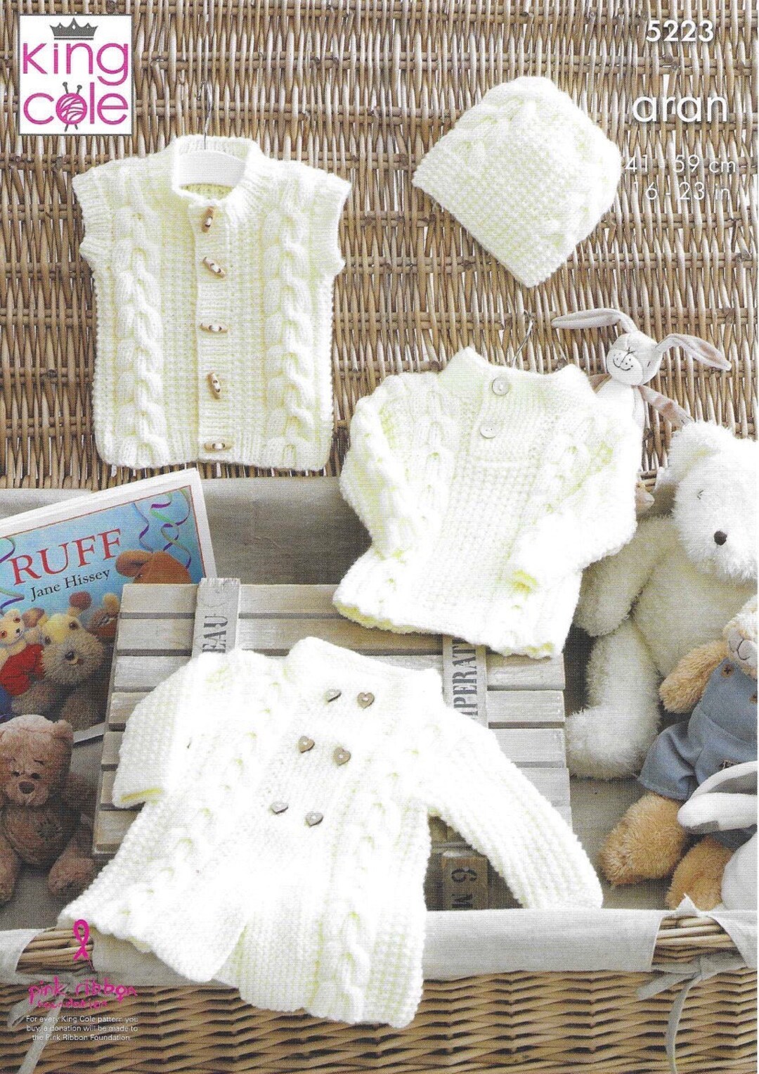 King Cole Knitting Pattern 5223 - Etsy