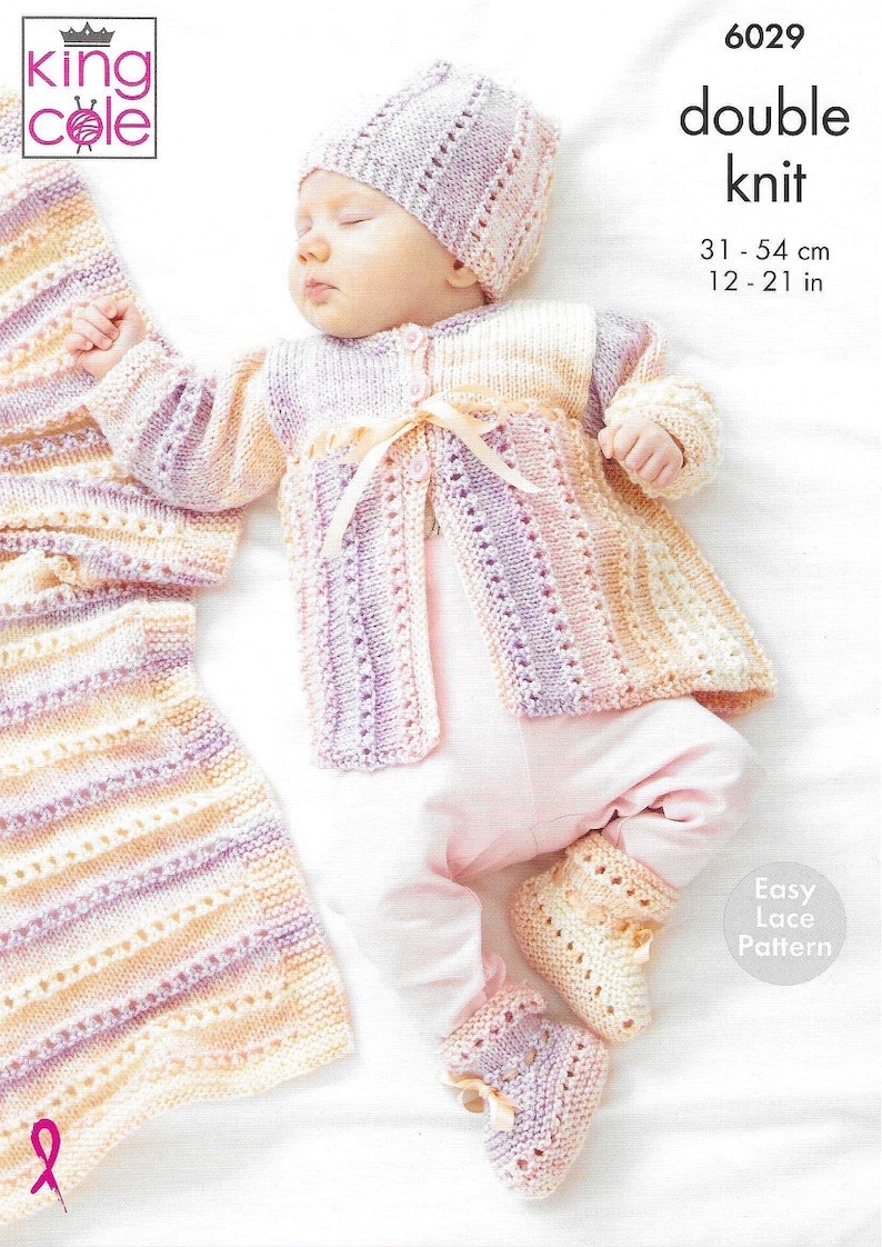King Cole Knitting Pattern 6029 - Etsy